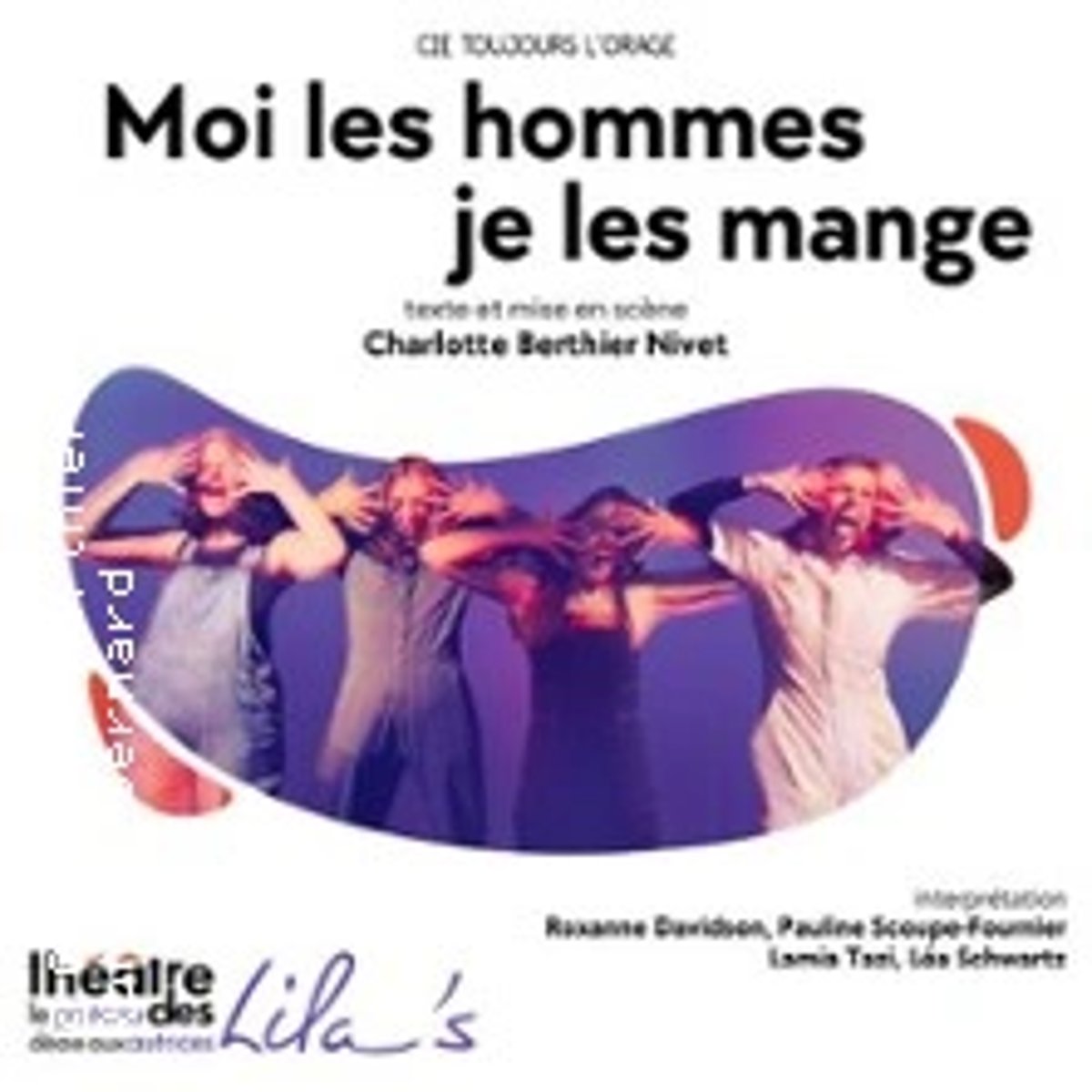 Pièce de théâtre Moi les hommes je les mange à Avignon — 4 juil. 26